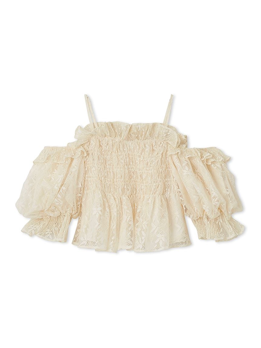 Sustainable Gathered Off-shoulder Blouse – SNIDEL