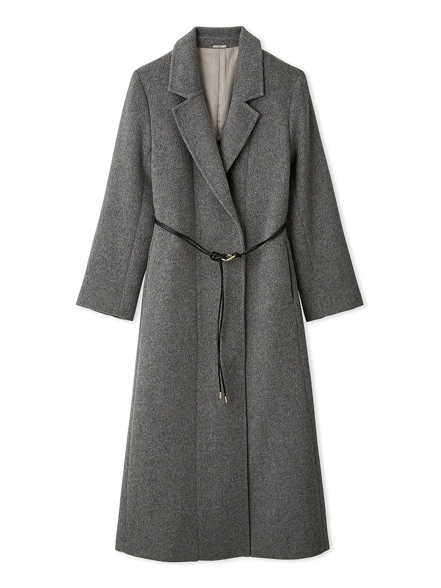 Belted Lady Coat – SNIDEL