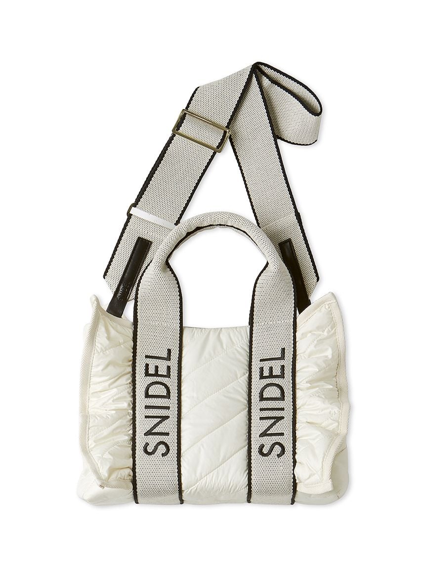 【Coming Soon!】 Frill Quilted Logo Bag – SNIDEL