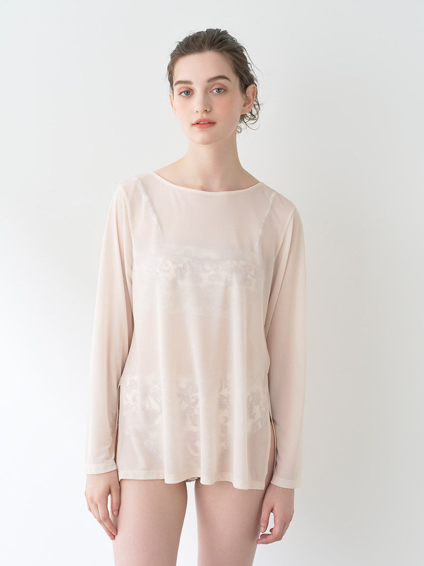 Back Ribbon Rashguard – SNIDEL