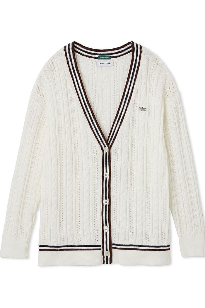 LACOSTE Knit Cardigan – SNIDEL