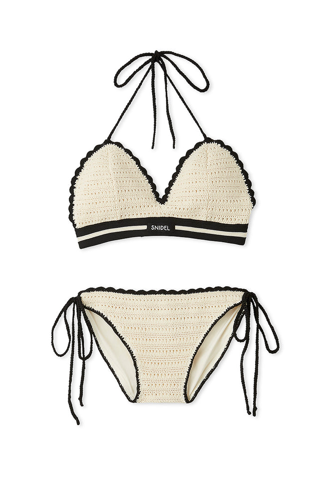 Crochet Bikini Set – SNIDEL