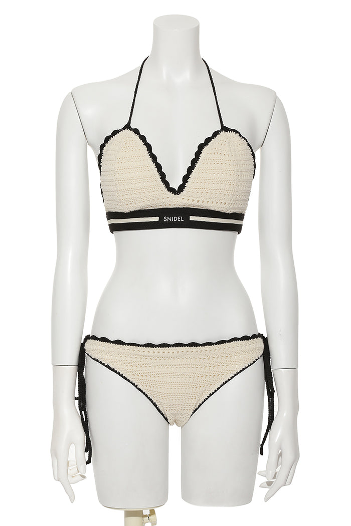 Crochet Bikini Set – SNIDEL